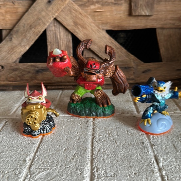 Skylander | Toys | Skylanders Giants Gnarly Tree Rex Trigger Happy And ...